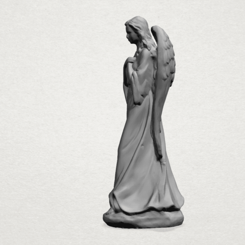 Download free STL file Angel 01 • 3D printer object ・ Cults